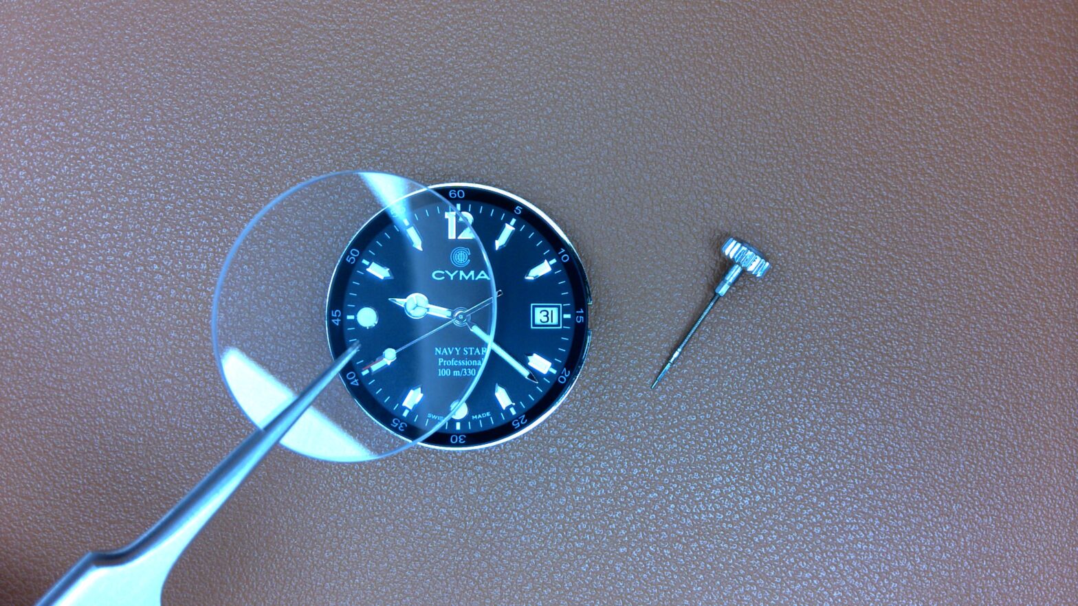 Cyma Crystal Replacement - watchrepairsusa.com